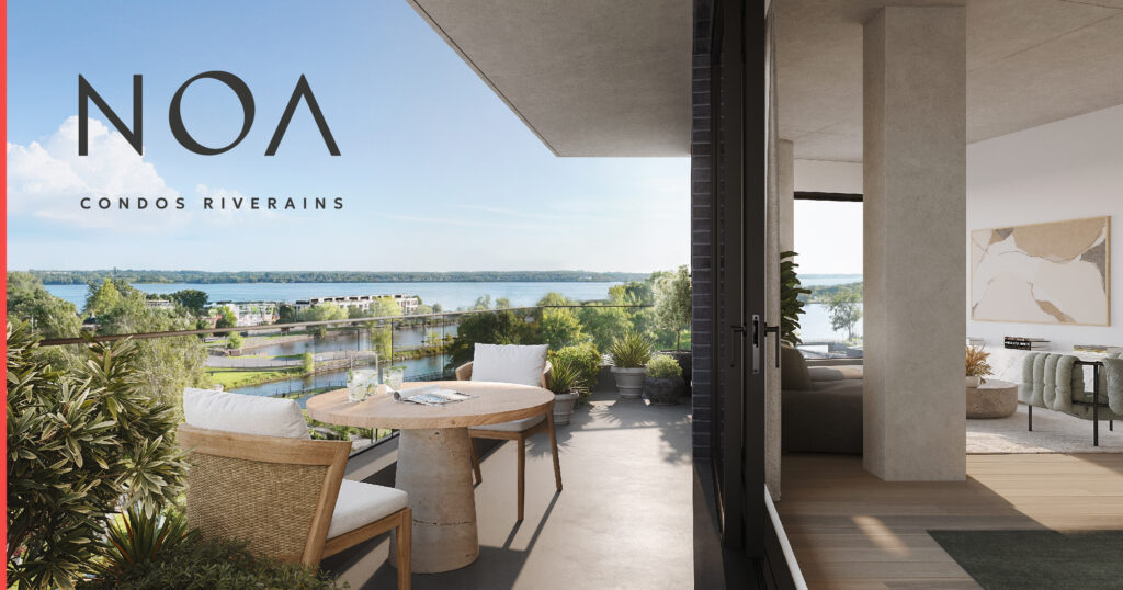 NOA – Condos riverains à Lachine : Élégance et Bien-être au Bord de l’Eau